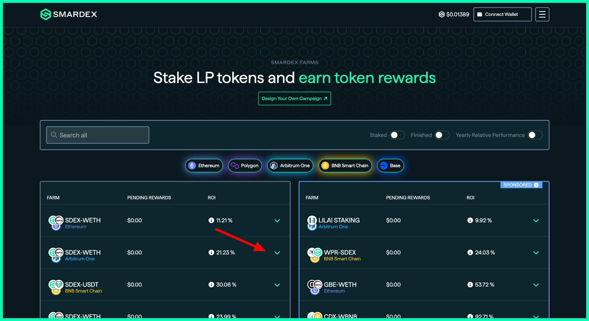 Step-by-Step Guide to Farming – SmarDex Help Center